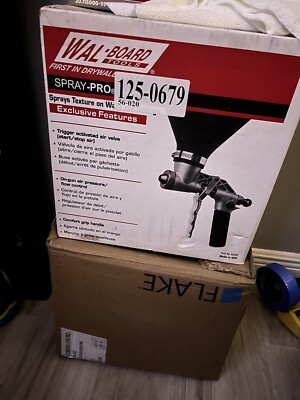 Texture-pro 200 Hopper Gun With 3 Spray Tips Walboard Tools Ceiling ...