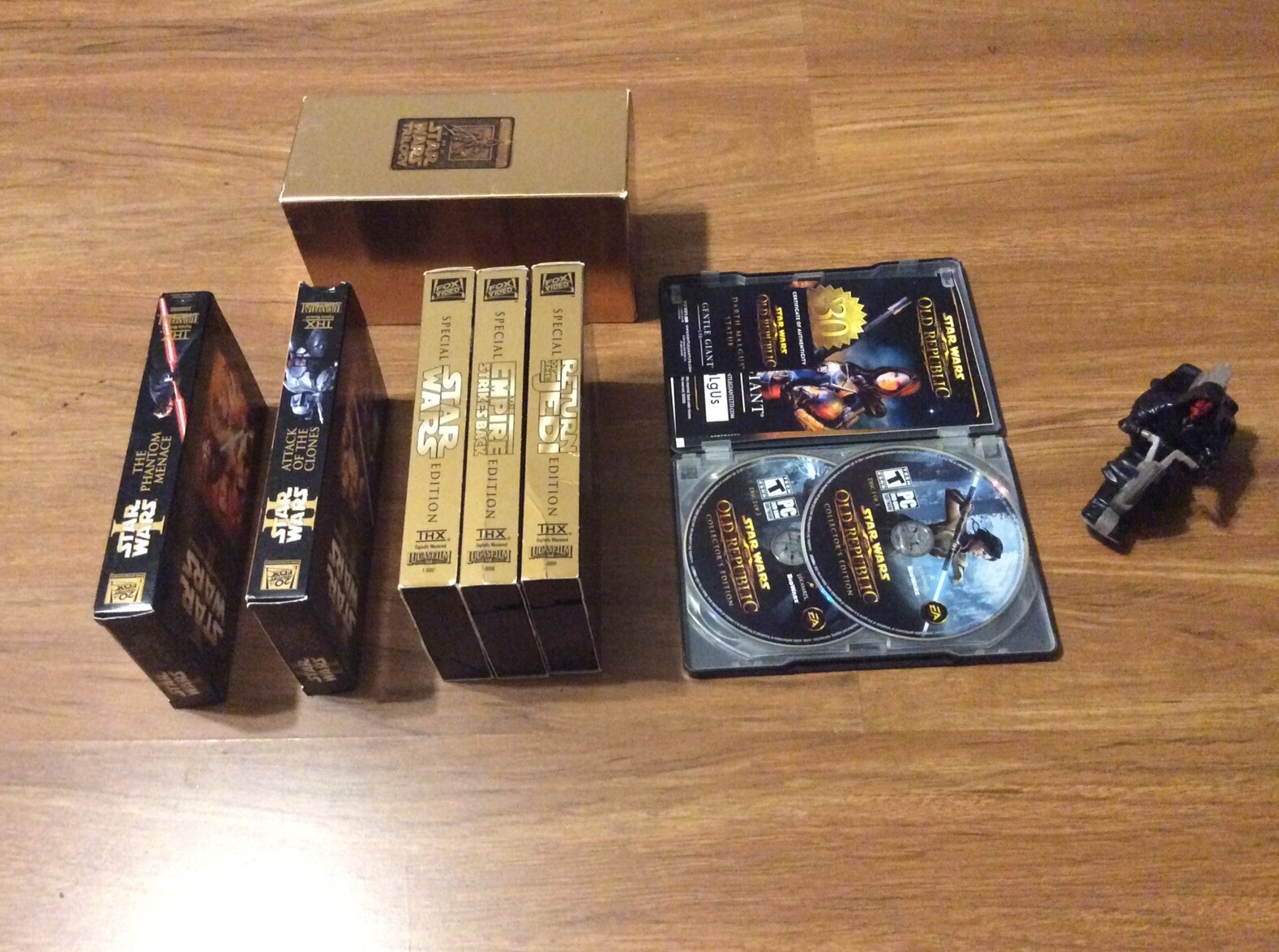 Star Wars VHS Trilogy Special Edition, Old Republic Collectors Edition ...