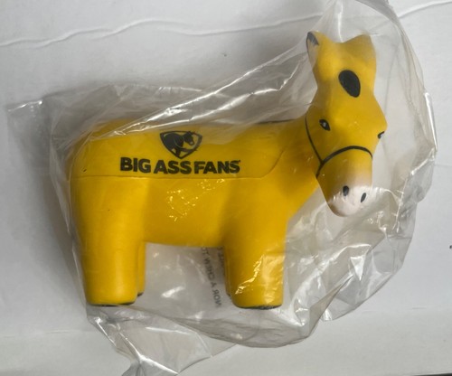 Big Ass Fans Donkey Squishy Promo Squeeze Stress Toy RARE NEW SEALED 4 ...