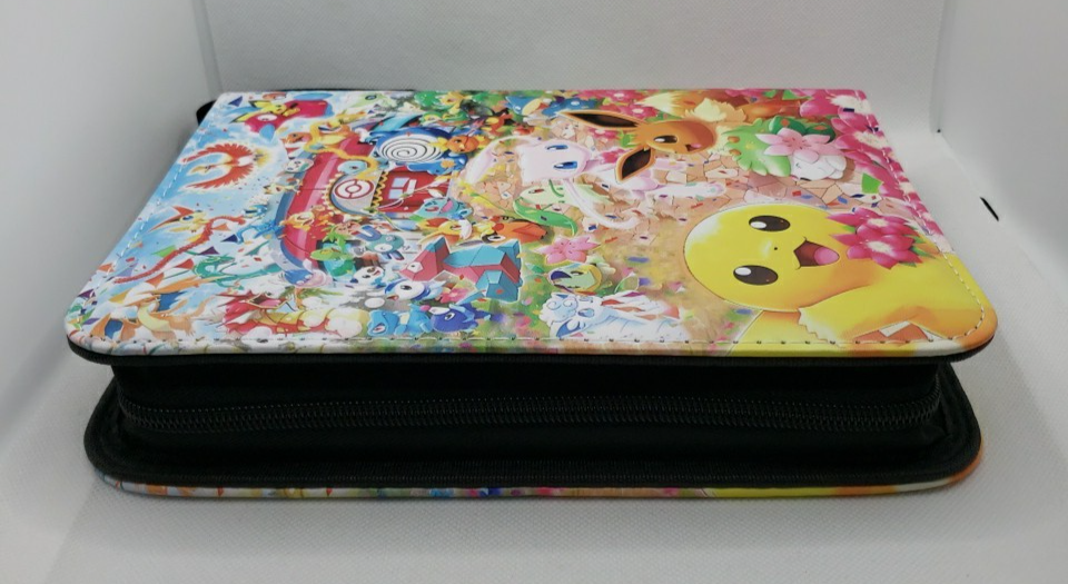 200 Pocket TCG Pokemon Card Binder Fennekin Ho-Oh Pikachu Eevee Mew NEW ...