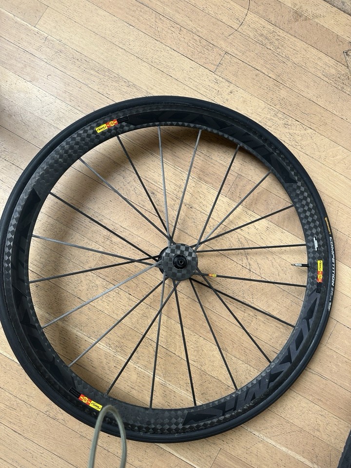 MAVIC COSMIC PRO CARBON SSC WHEELSET WHEELS 700c CAMPAGNOLO 11 SPEED ...