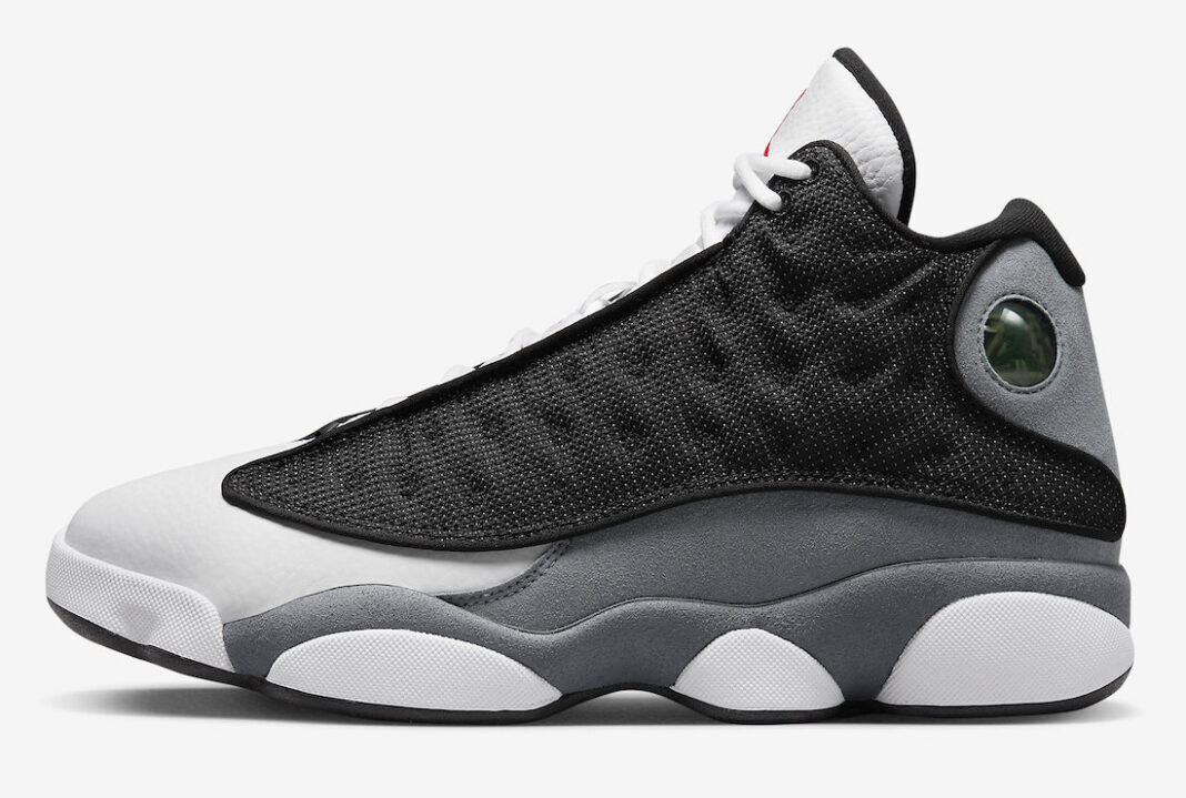 Nike Air Jordan Retro 13 XIII Black Flint Grey White Gray Nike Air Jordan Retro 13 XIII Black Flint Grey White Gray
