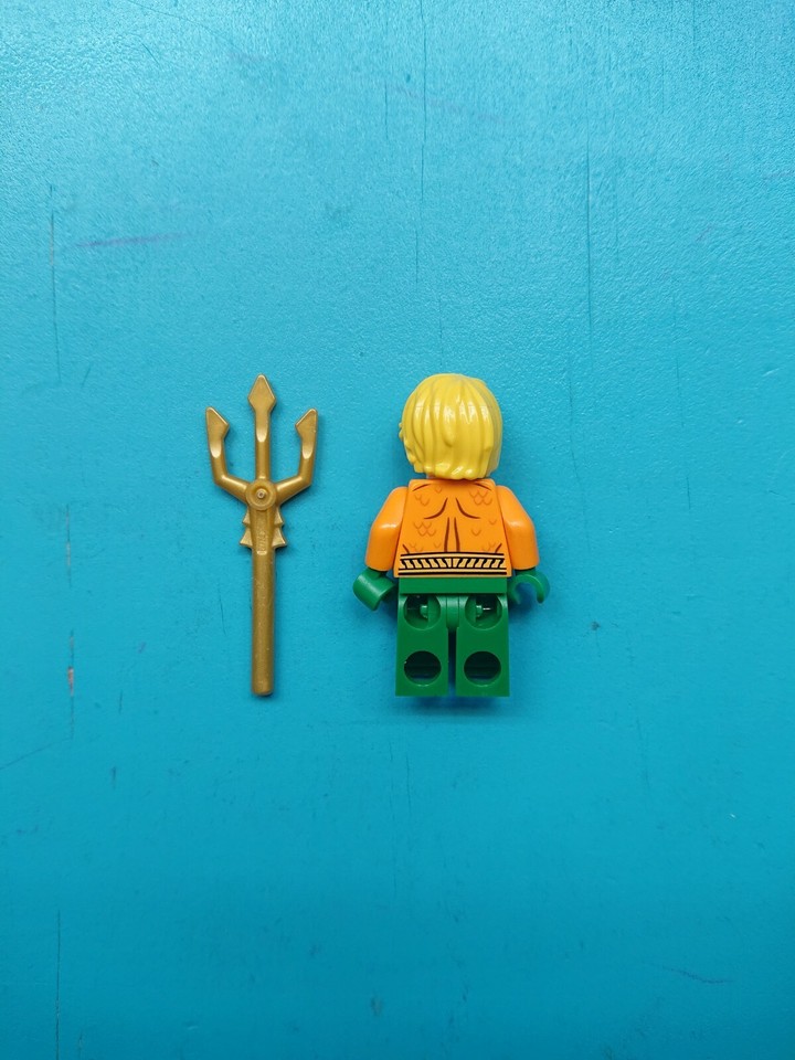 Lego DC Super Heroes Minifigure Aquaman 76000 76027 71237! | eBay