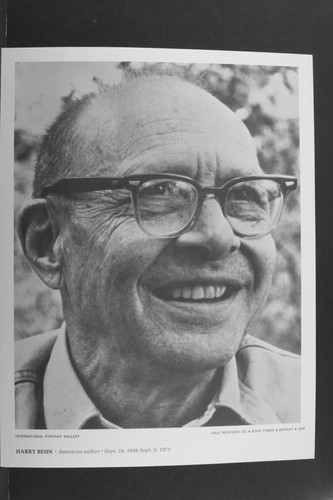 Harry Behn - Print by International Portrait Gallery - Vintage L1112B ...