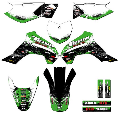 2019-2020 KAWASAKI KLX 140 & 140L GRAPHICS DECALS DECO STICKERS KLX140 ...