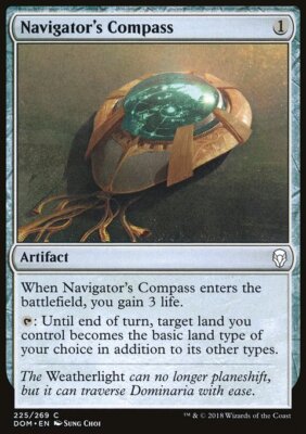 MTG Magic the Gathering Navigator's Compass (225/296) Dominaria NM | eBay