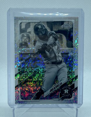 2021 Topps Chrome Black and White Mini Diamonds Refractor Jose Altuve ...