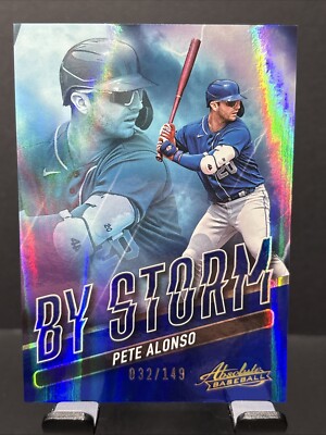 2022 Panini Absolute By Storm Spectrum Blue /149 Pete Alonso #BYS-3 | eBay