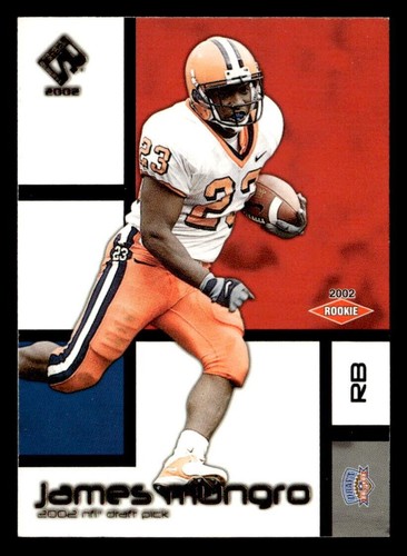 James Mungro 2002 Pacific Private Stock Reserve Rookie Card #132 ...