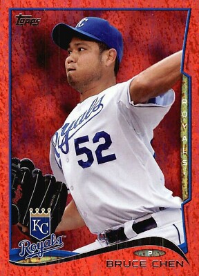 2014 Topps Red Foil #151 Bruce Chen Kansas City Royals | eBay