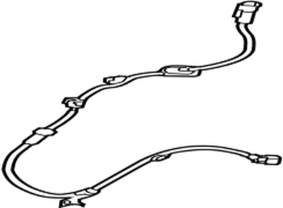 4670B320 Mitsubishi Sensor, rr abs, rh 4670B320, New Genuine OEM Part ...