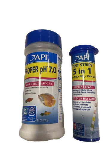 API PROPER pH Freshwater Aquarium Water pH Stabilizer pH 7.0 Bonus 19 5 ...