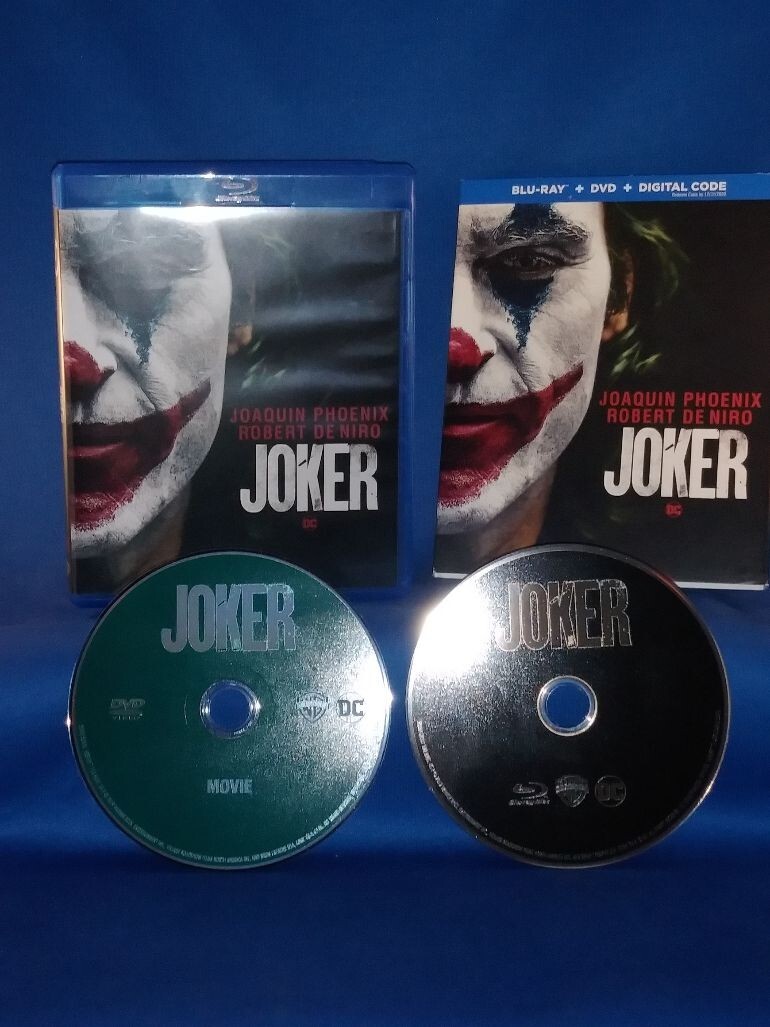 JOAQUIN PHOENIX Joker Blu-ray DVD Digital ROBERT DENIRO | eBay