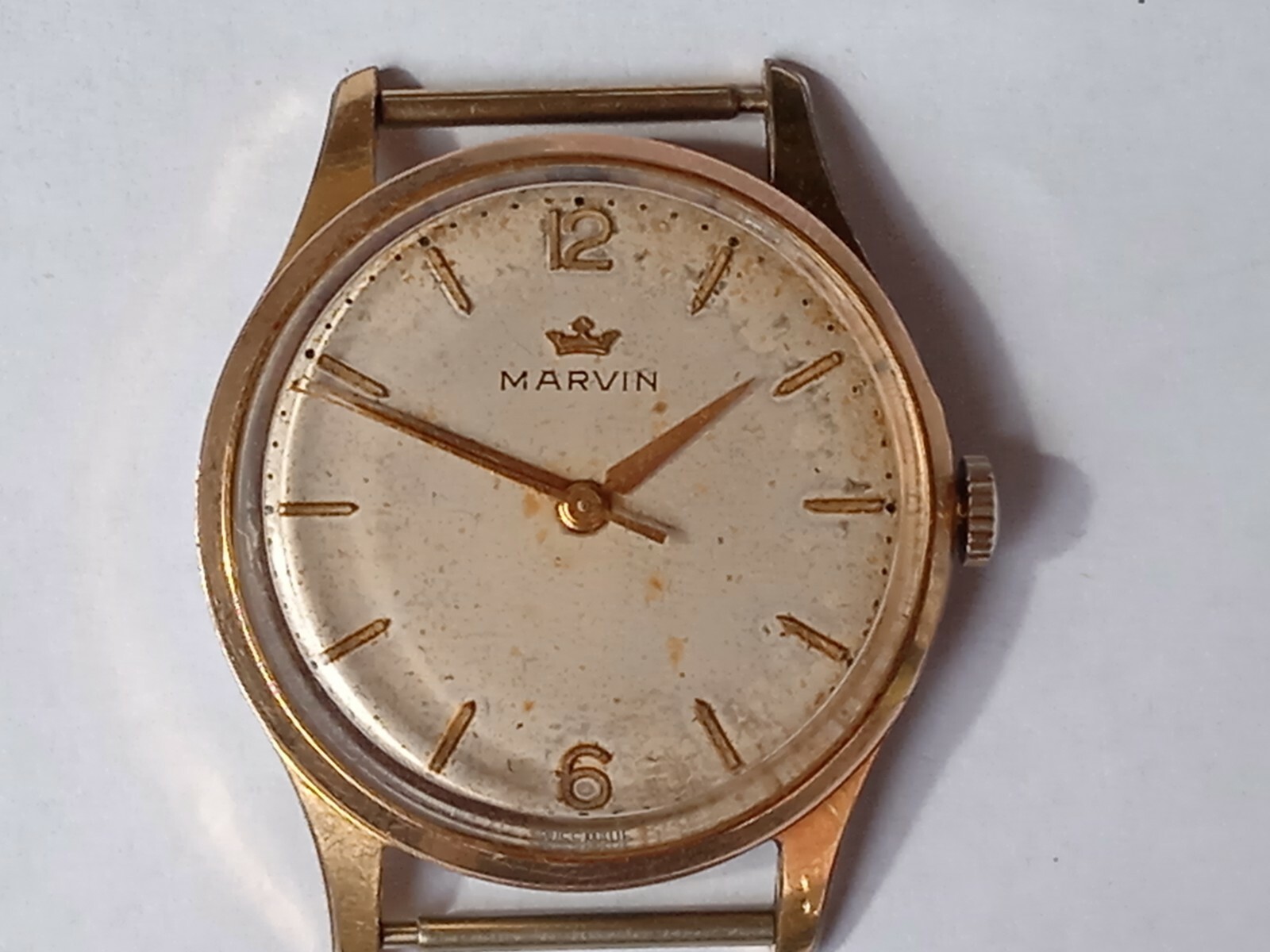 Rare Vintage MARVIN 17 Jewels 5ADJS Cal 560 Swiss | eBay UK