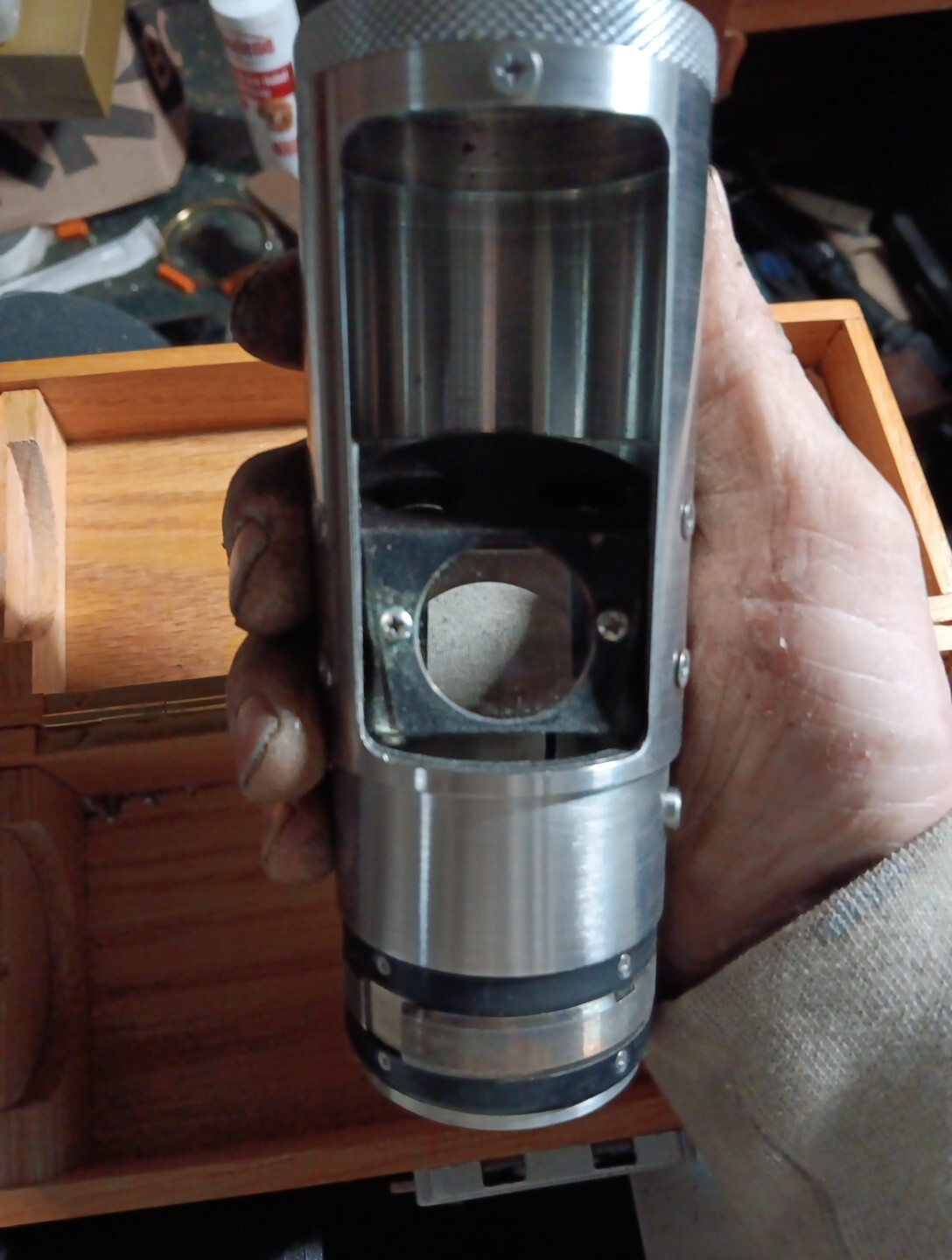 Vintage Prism Head For A Borescope M2 MFG. 011934 | eBay