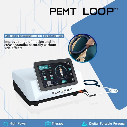 Protable PMST Loop EMTT PEMF Machine Magnetic Physio Therapy Massage ...