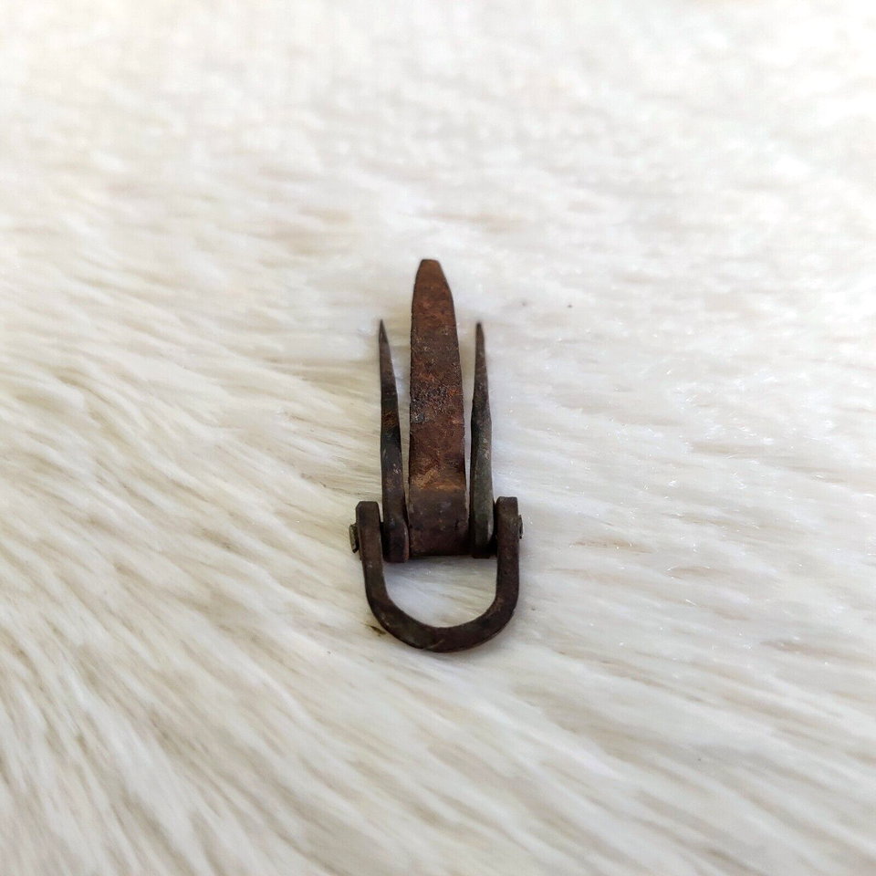 1920s Vintage Old Primitive Iron Tweezer Tong Tool Decorative ...