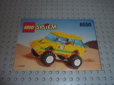 LEGO Notice de Montage Instruction City Set 6550-1: Outback Racer | eBay