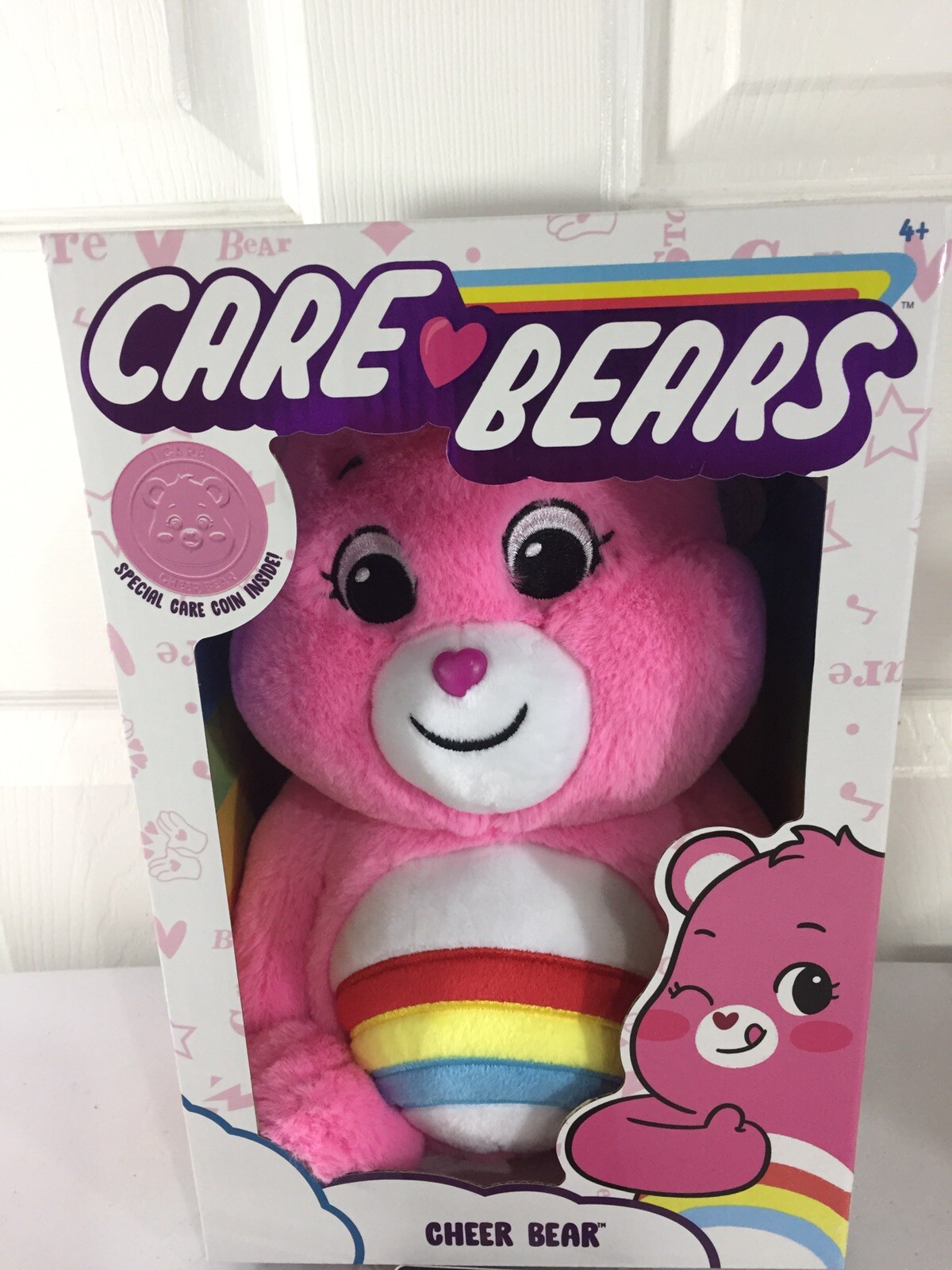 PINK Care Bears 14" Plush CHEER BEAR With EXCLUSIVE CARE COIN 2020 | eBay