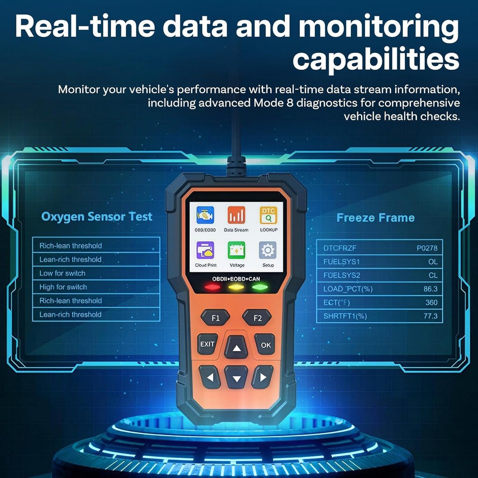 For Range Rover Evoque OBD2 Car Engine Code Reader Diagnostic Scanner ...