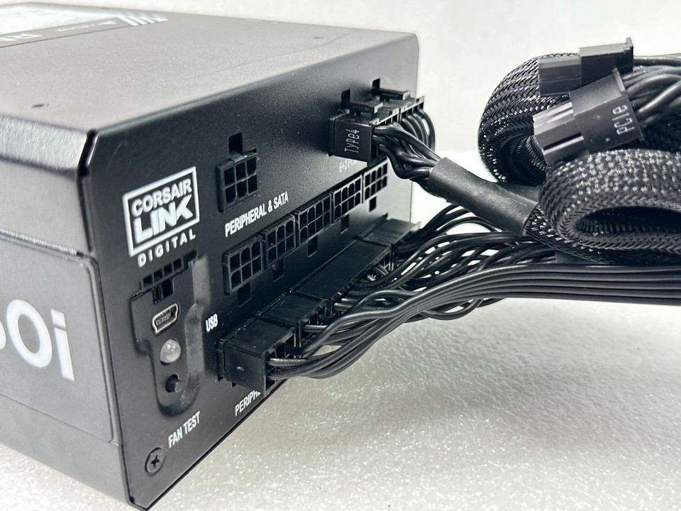 CORSAIR RM850i RMi SERIES 850w 80PLUS GOLD FULLY MODULAR PWR SUPPLY NO ...