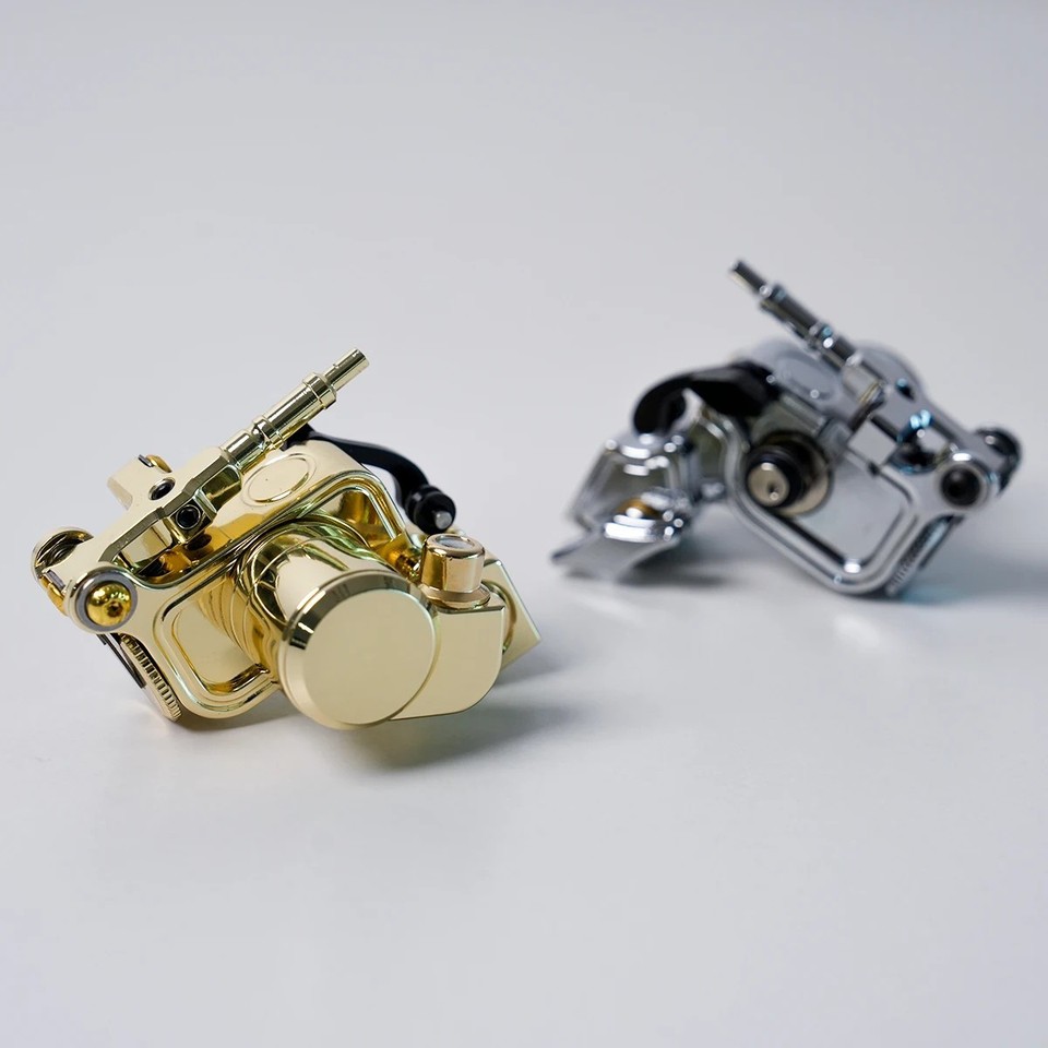 New V6S Rotary Tattoo Machine Coreless Motor RCA Needle 4mm Stroke ...
