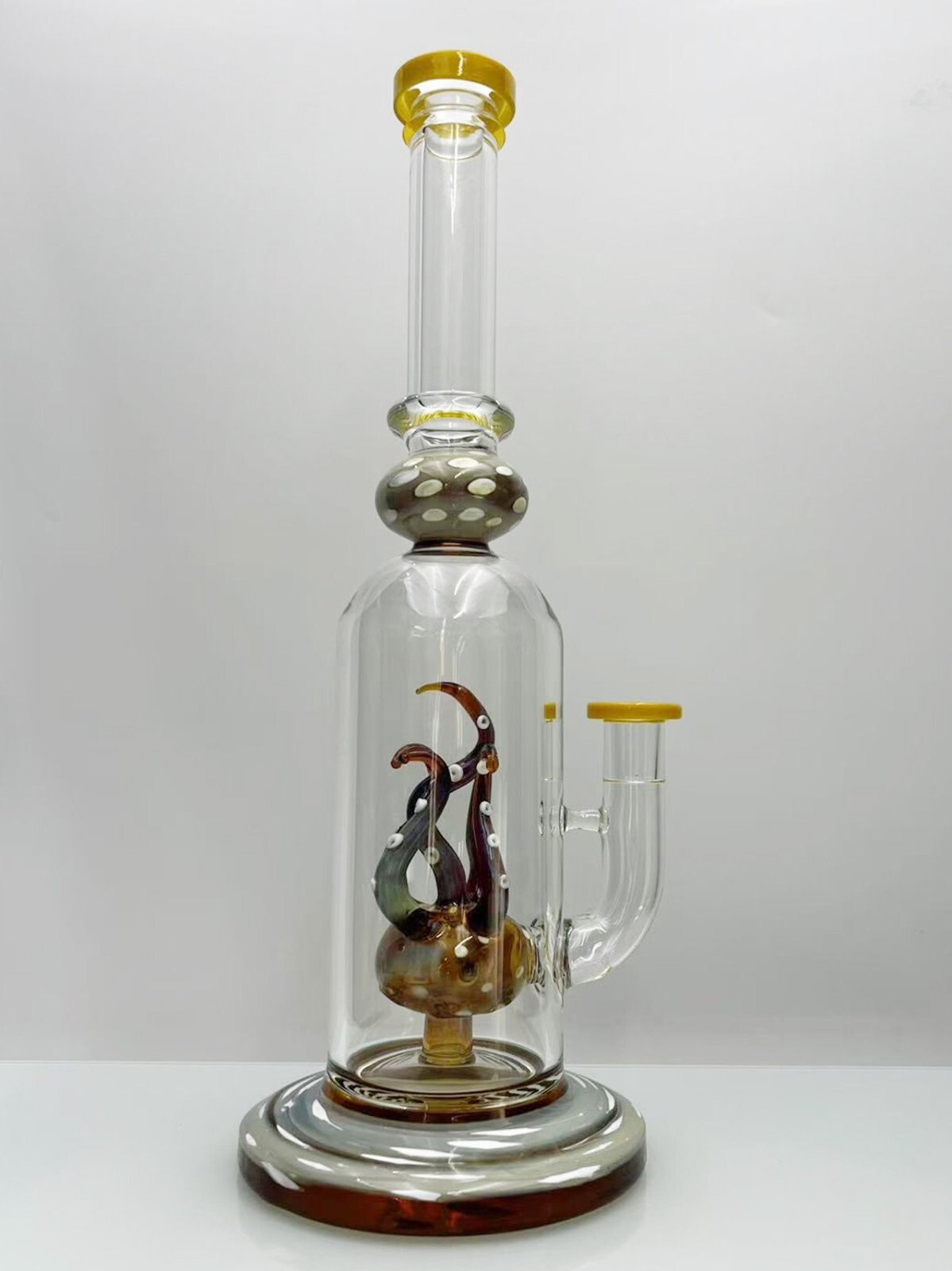 12inch Octopus Color Glass Waterpipe Smoking Bong with Bowl Yellow | eBay