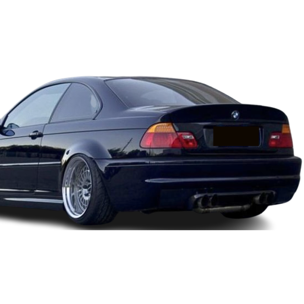 Rear Wing Spoiler For BMW 3 Series E46 Sedan CSL Style Gloss Racing ...