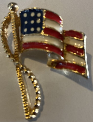 American Flag Enameled Pin | eBay