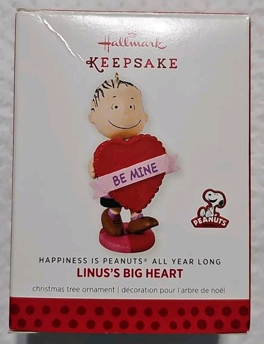 Hallmark Ornament Happiness is Peanuts All Year Long Linus's Big Heart ...