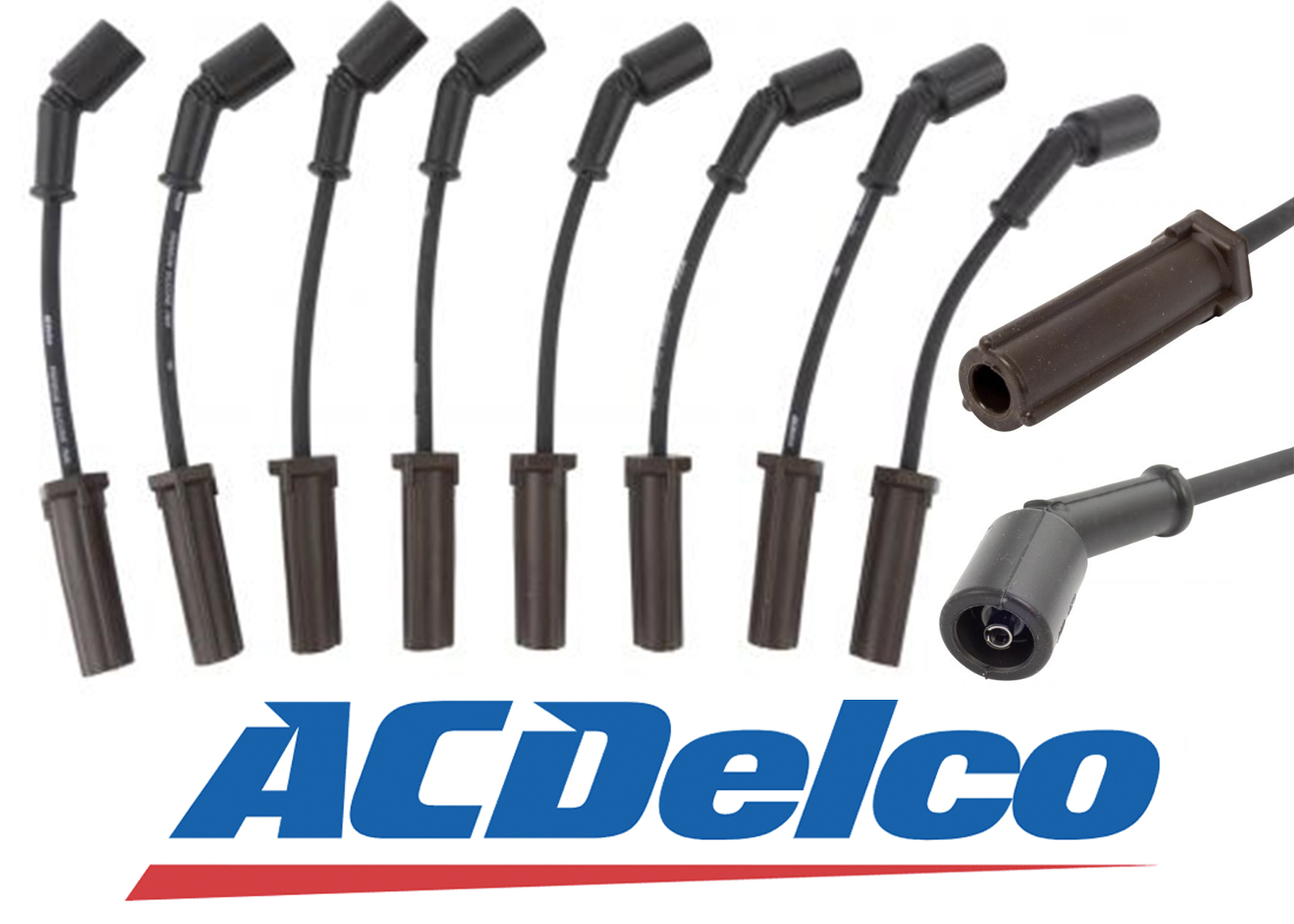 ACDelco 9748UU Professional Spark Plug Ignition Wire Set New Free ...