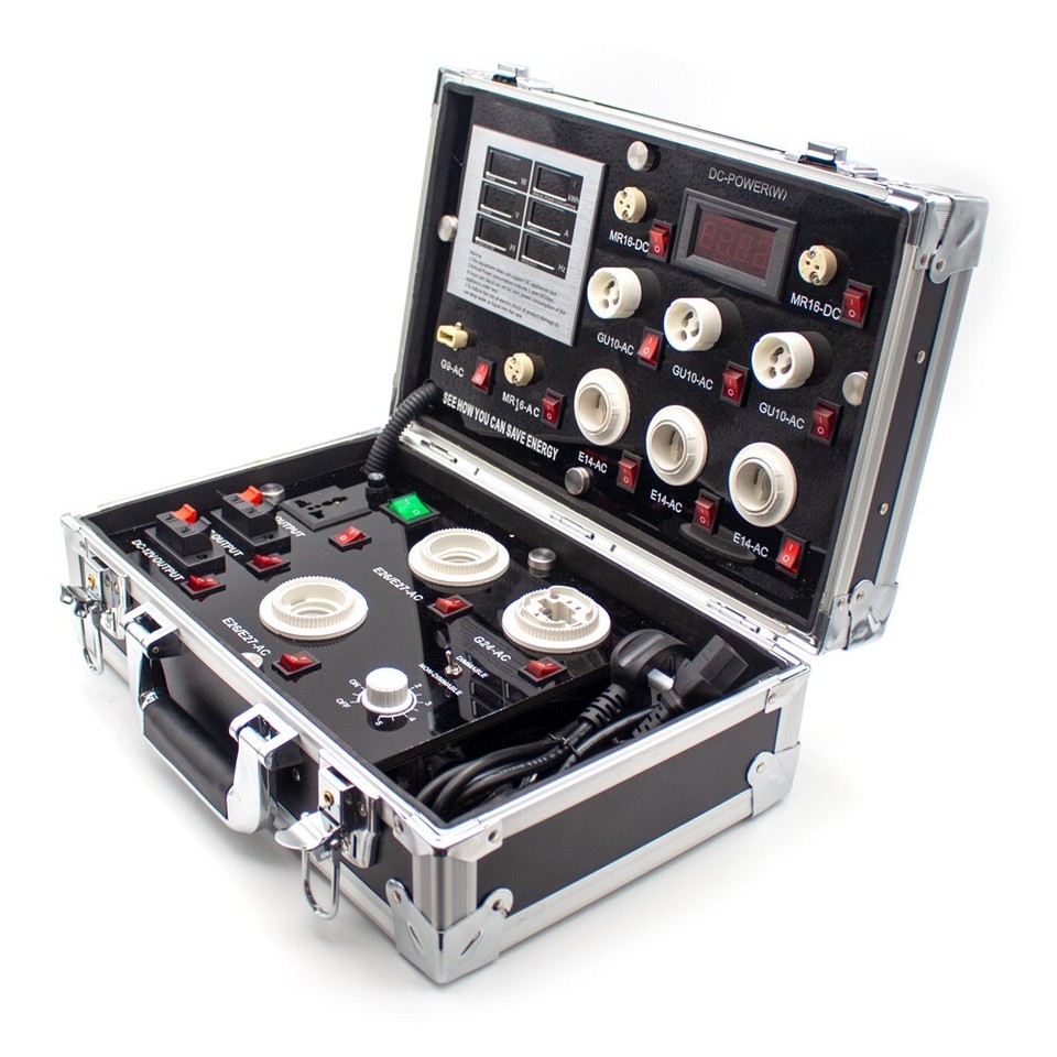 Digital Display LED Lighting Demo Box LED Test Box Led Show Case 3521 ...