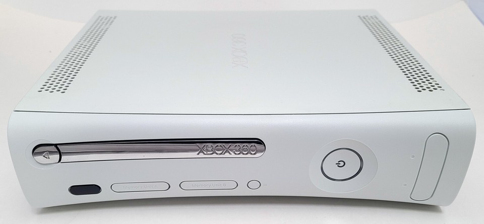Microsoft XBox 360 Pro 4GB White Video Game Console Gaming System 360P ...