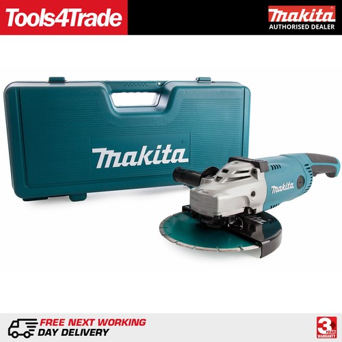 Makita GA9020KD 240V 9"/230mm Angle Grinder in Case & Diamond Wheel ...