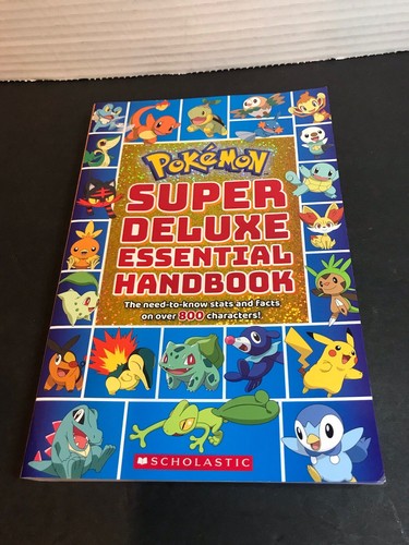 Pokemon Super Deluxe Essential Handbook Book Comprehensive Guide 800 ...