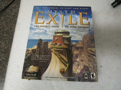 Exile - Myst III 3 Big Box PC MAC Software - New in Factory Sealed ...