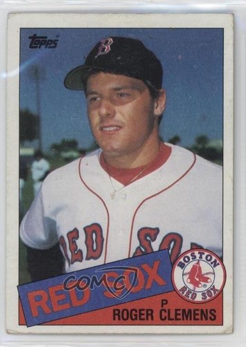 1985 Topps Roger Clemens #181 Rookie RC | eBay