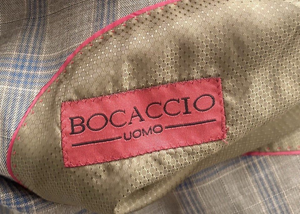 Boccaccio Uomo Men 46 R Suit - Pants 40 x 29 NWT (F325) | eBay