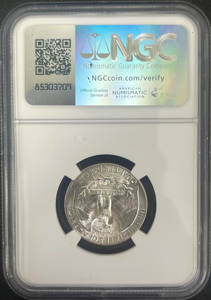 1950-S 25C Washington Quarter MS-66 NGC | eBay