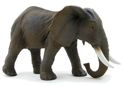 Mojo Fun 387001 African Elephant International Wildlife Toy Replica ...