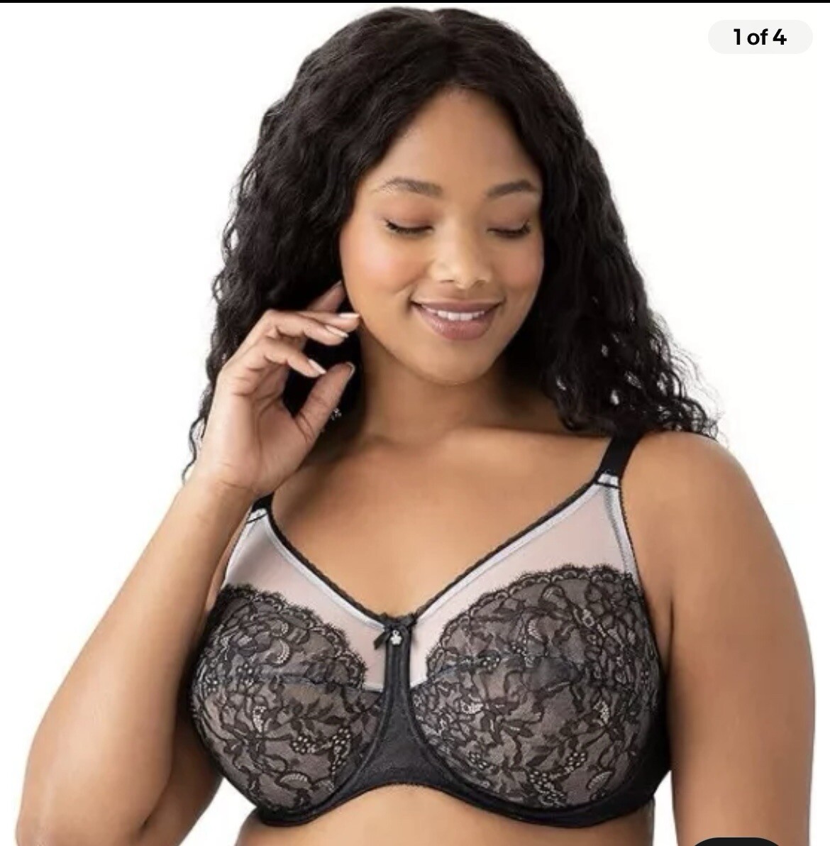 Wacoal Women's Retro Chic Full Figure UW Bra 38G Exce… - Gem