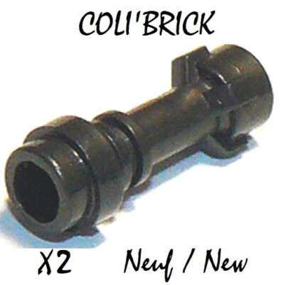 Lego 64567 - 2x Minifig weapon lightsaber laser - Pearl Dark Gray ...