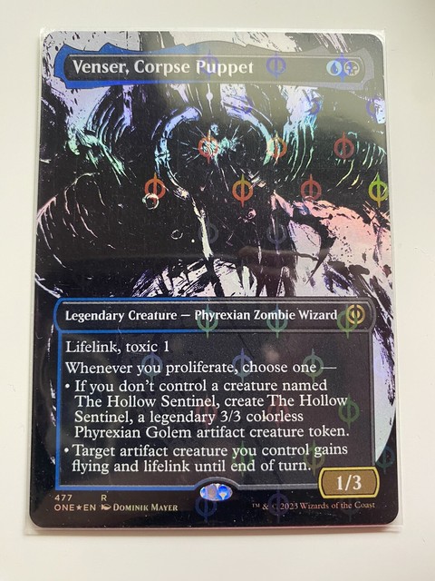 MTG Venser, Corpse Puppet Phyrexia: All Will Be One 477 Foil Rare for ...