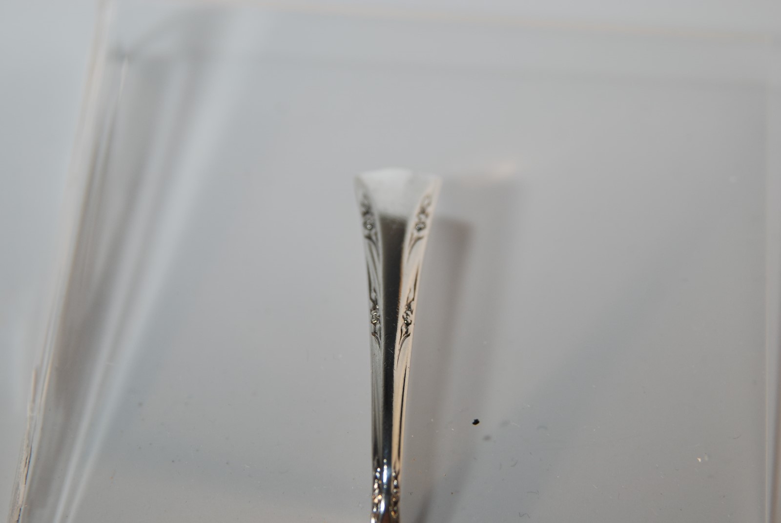 ANTIQUE VINTAGE 4"x3/4" SOLID STERLING SILVER GORHAM PAT. 1938 BABY ...