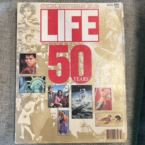 LIFE Magazine Special Anniversary Issue 50 Yrs. Fall 1986, Ali JFK ...