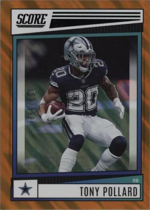 2022 Score - Lava #224 Tony Pollard /599 for sale online | eBay