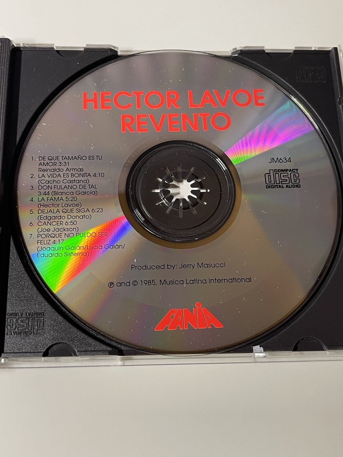 CD Hector Lavoe Revento Salsa Fania Johnny Pacheco Ricardo Richie Ray ...