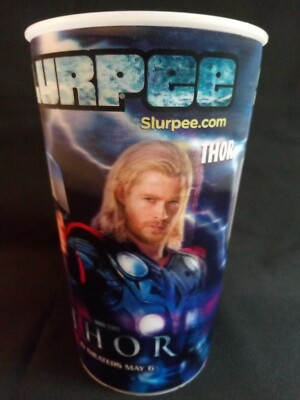 Thor 2011 Movie 7 Eleven Promo Hologram Slurpee Cup 6.5" New & Unused ...