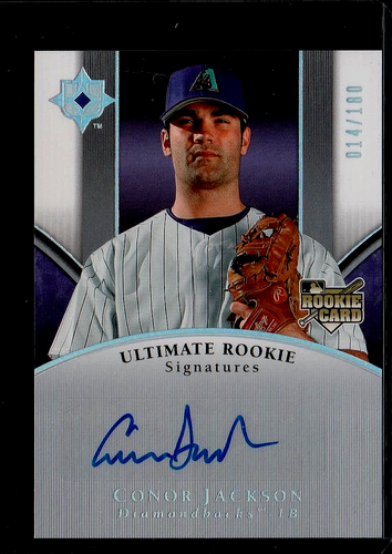Conor Jackson 2006 UD Ultimate Rookie Signatures RC Autograph 014/180 ...