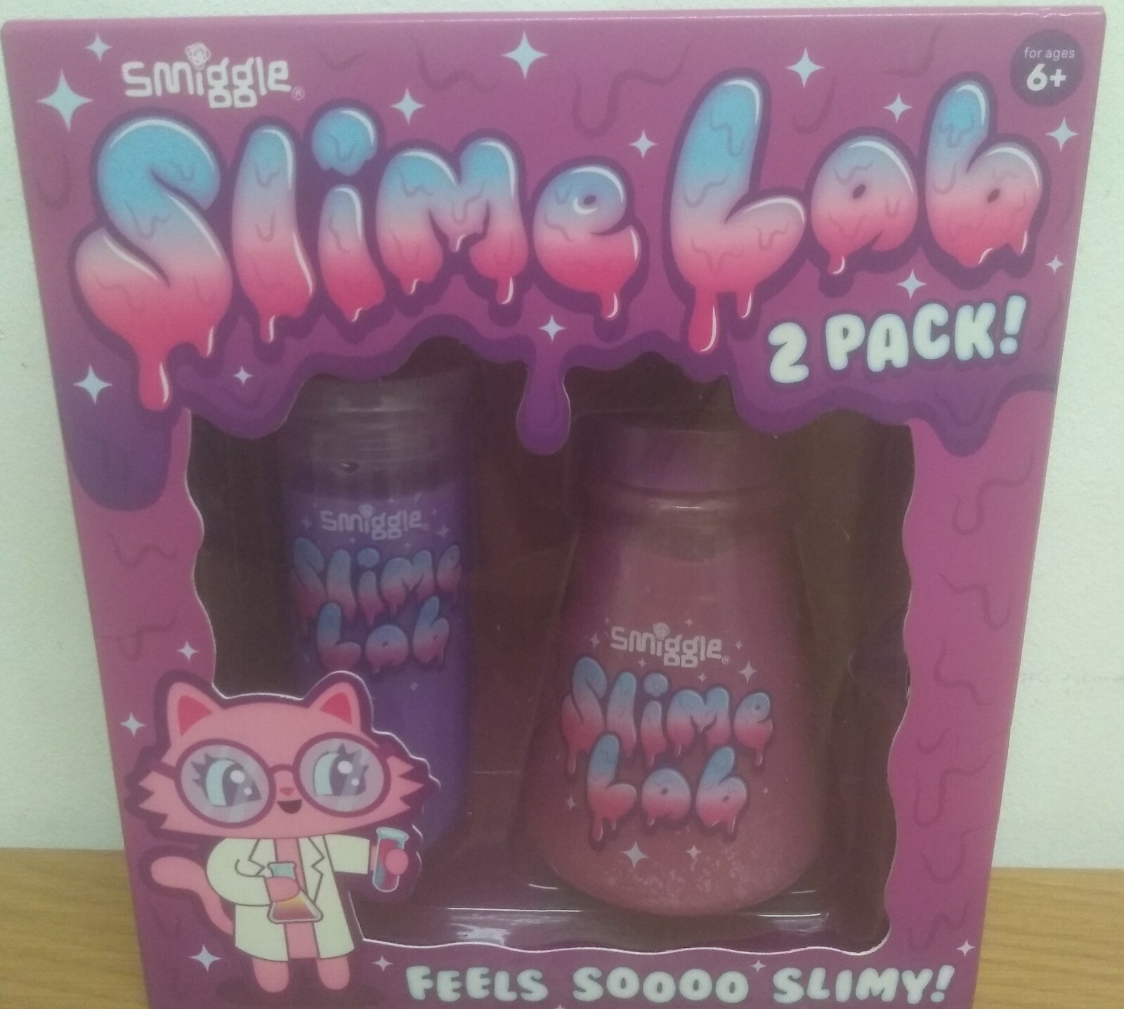 Smiggle Slime lab 2 pack feels soooo slimy for age 6+years | eBay UK
